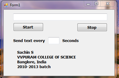 Auto Typer in vb.net | SourceCodester